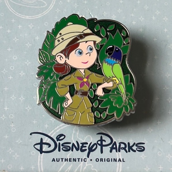 Disney | Accessories | Disney Parks Pixar Up Adventurer Ellie Pin ...